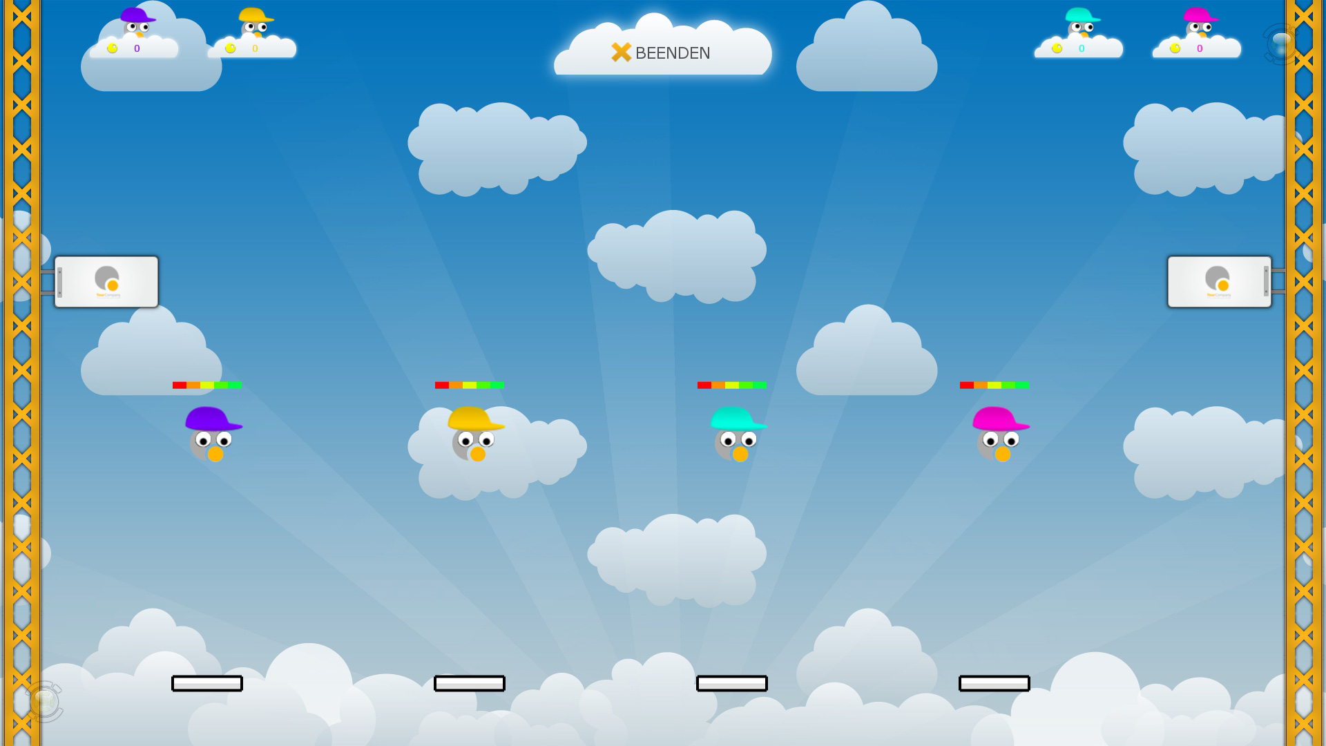 JumpUp App | Skill game includingy gravity and platforms