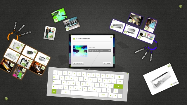 LivePhoto App | Take photos and share them immediately on the touch screen